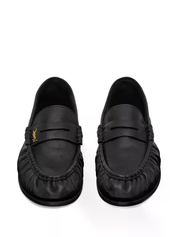 Saint Laurent Le Loafer Penny Loafers - Black