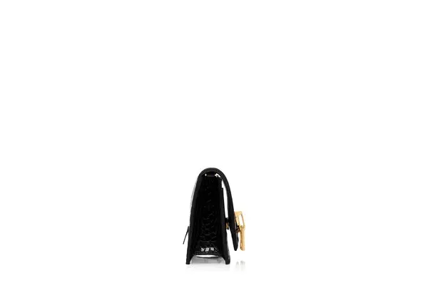 TOM FORD Stamped Croc Leather Jennifer Mini Bag On Chain