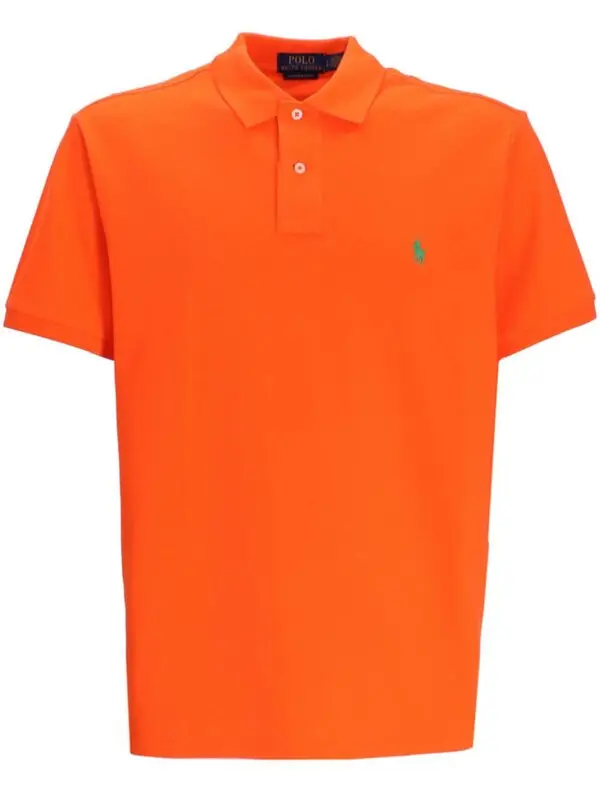 Polo Ralph Lauren Cotton Polo Shirt - Orange