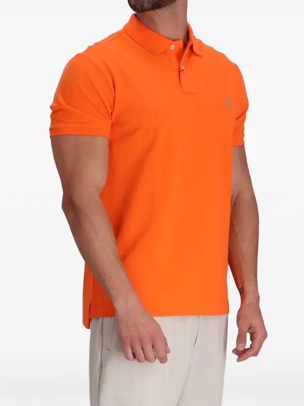 Polo Ralph Lauren Cotton Polo Shirt - Orange