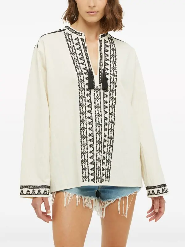 Alanui Tassel-detail Shirt