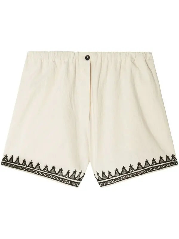 Alanui Akasha Cotton-blend Shorts