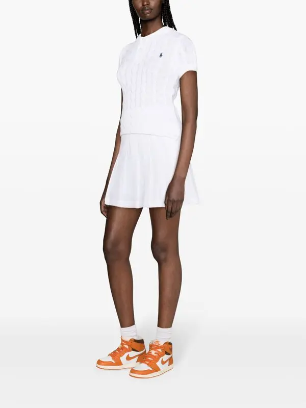 Polo Ralph Lauren Polo Pony Cable-knit Polo Shirt