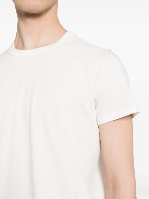 Rick Owens Level Short-sleeve Cotton T-shirt - White