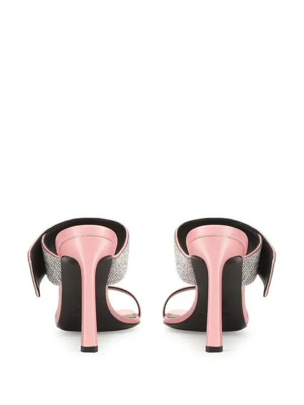 SERGIO ROSSI Sr Paris 95mm Rhinestone Sandals