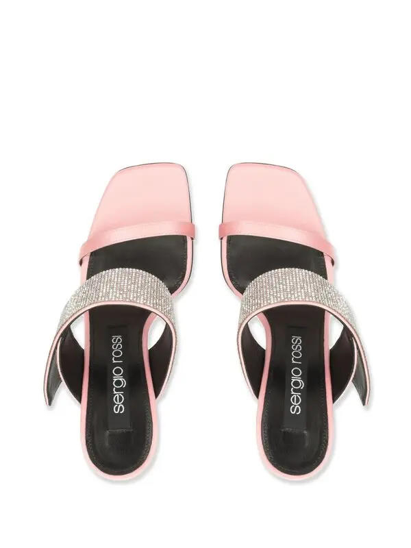 SERGIO ROSSI Sr Paris 95mm Rhinestone Sandals