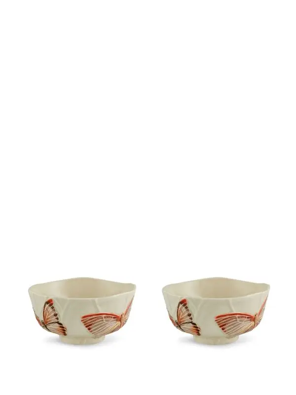 BORDALLO PINHEIRO Cloudy Butterflies Bowl - Neutrals