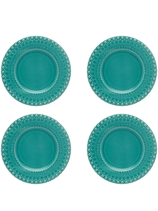 BORDALLO PINHEIRO Fantasia Dessert Plate - Blue