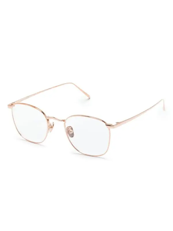 Linda Farrow Round Frame Eyeglasses