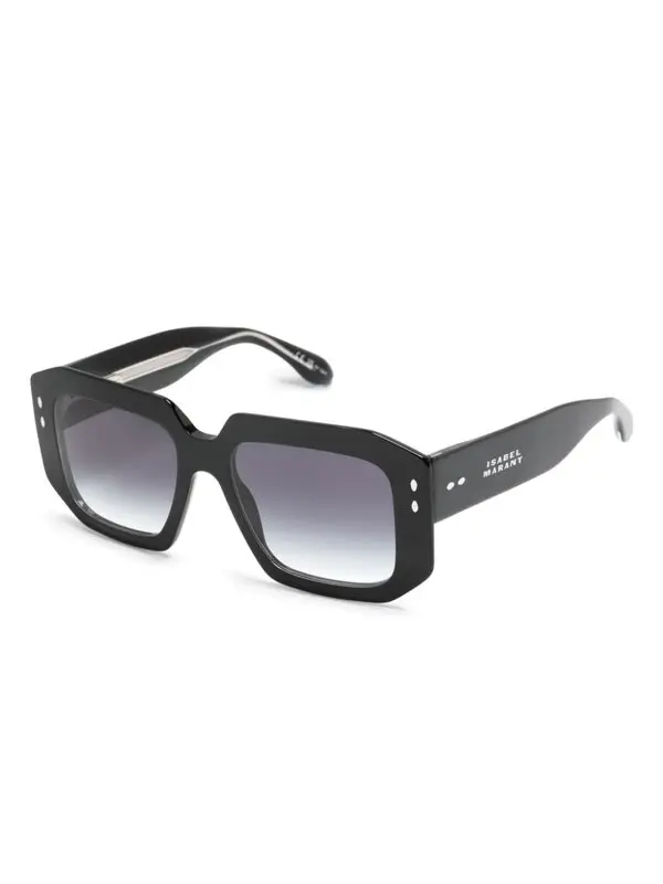 Isabel Marant Logo-print Square-frame Sunglasses