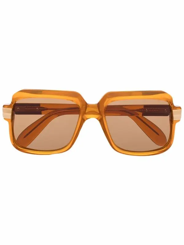 Cazal Rectangle-frame Sunglasses - Orange