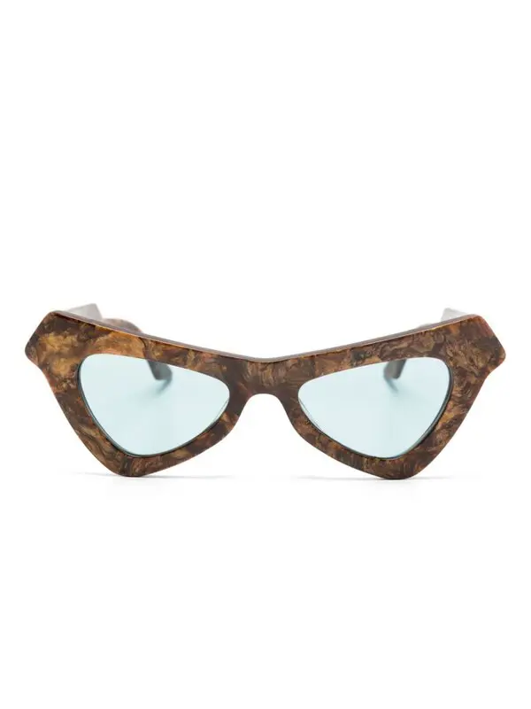 Marni Fairy Pools Cat-eye Sunglasses - Brown