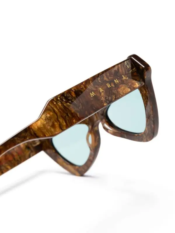 Marni Fairy Pools Cat-eye Sunglasses - Brown
