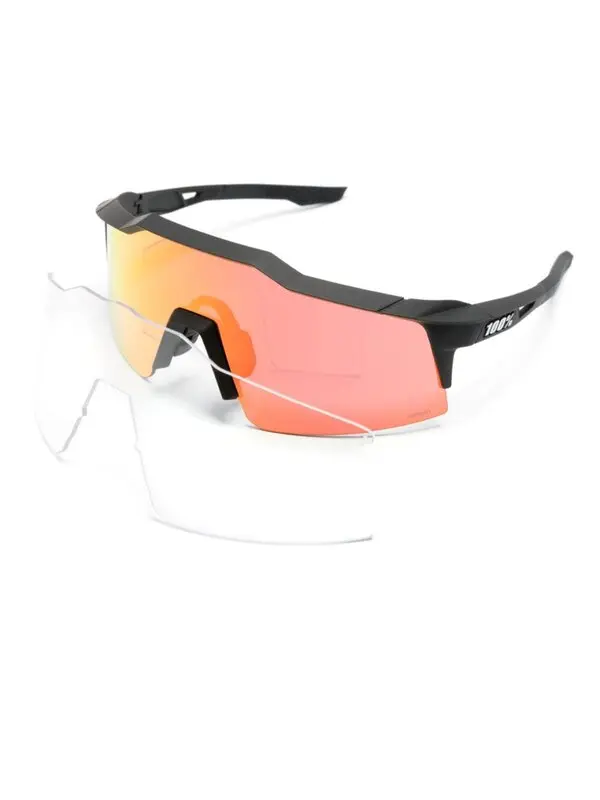 100% PURE Speedcraft Oversize-frame Sunglasses - Black