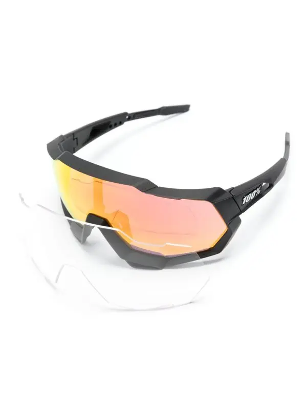 100% PURE Speedtrap Oversize-frame Sunglasses