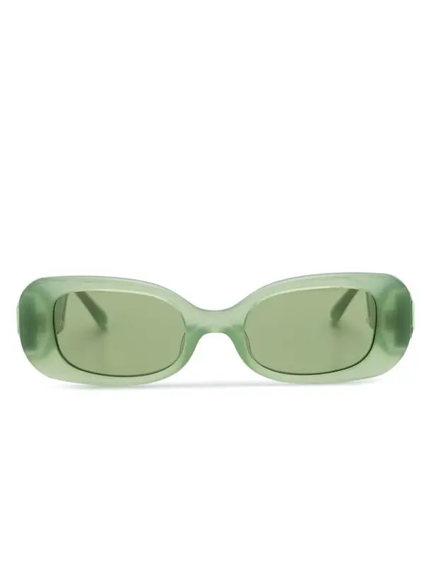 Linda Farrow X Nima Benati Lola Oval-Frame Sunglasses In  display picture 1