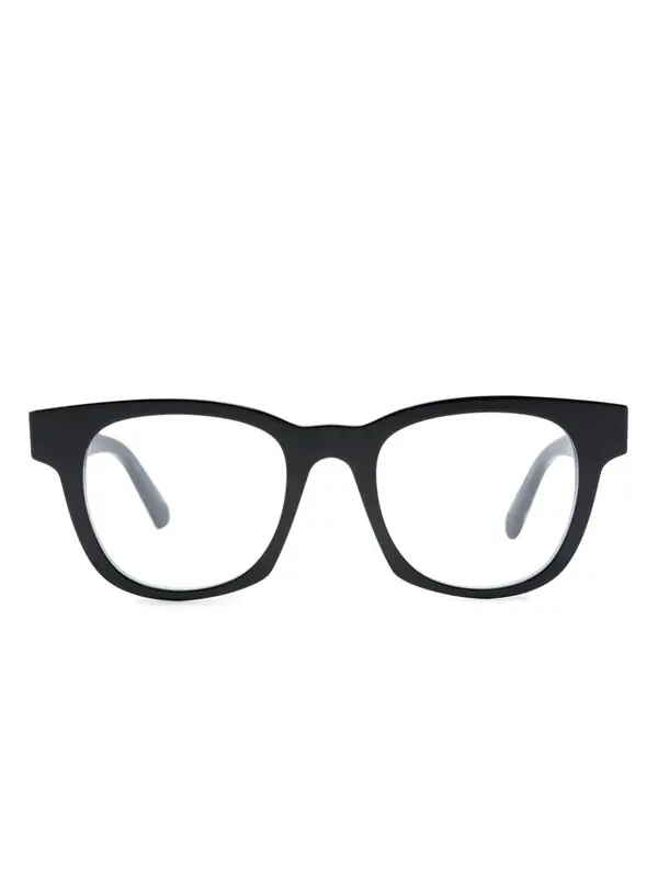 Moncler Wayfarer-frame Glasses - Black