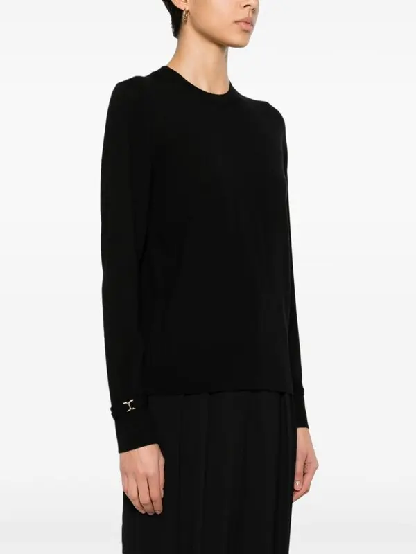 Chloé Marcie-buckled Jumper - Black