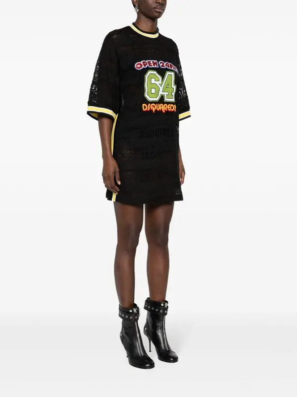 dsquared2 t shirt dress Dsquared2 64 Lacey Women T-Shirt Dress