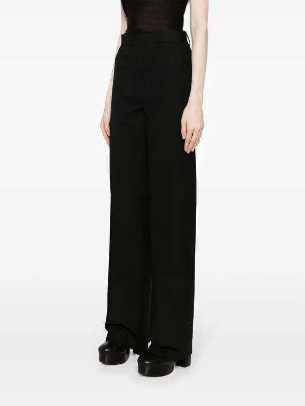 Rick Owens Straight-leg Tailored Trousers - Black