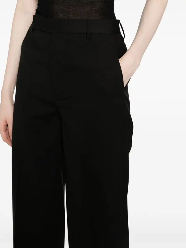 Rick Owens Straight-leg Tailored Trousers - Black