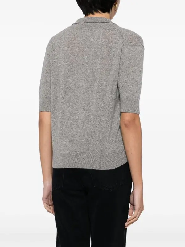 Khaite Shrunken Jo Cashmere Top