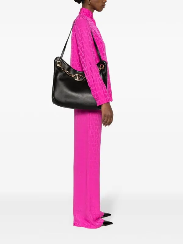 Valentino Garavani Vlogo Signature Chain-link Shoulder Bag