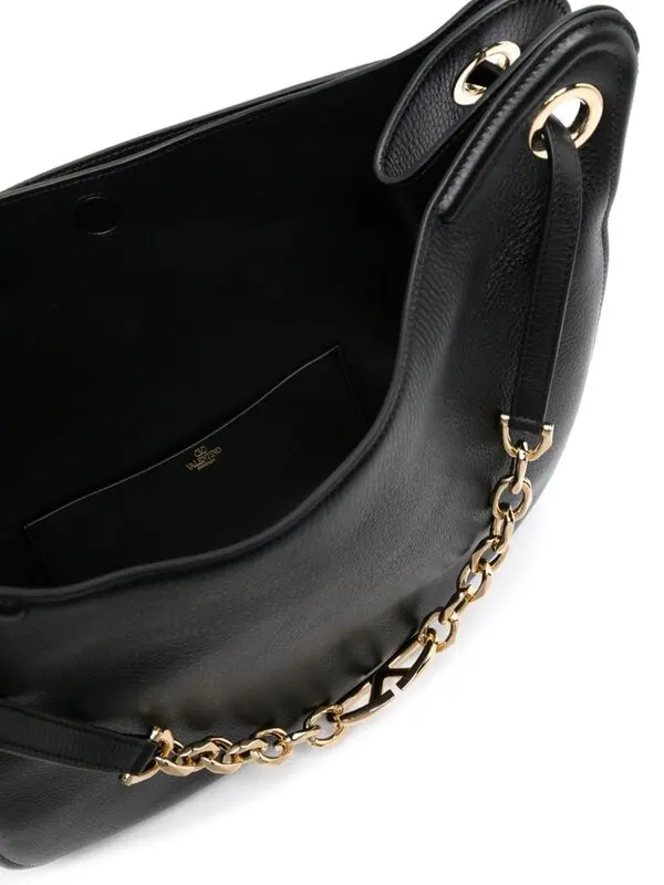 Valentino Garavani Vlogo Signature Chain-link Shoulder Bag