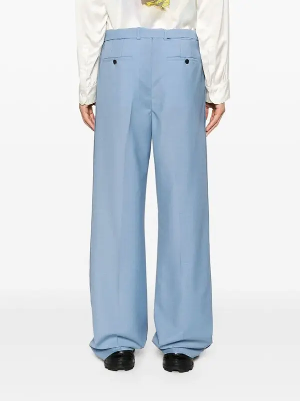 LANVIN Wide-leg Wool Trousers