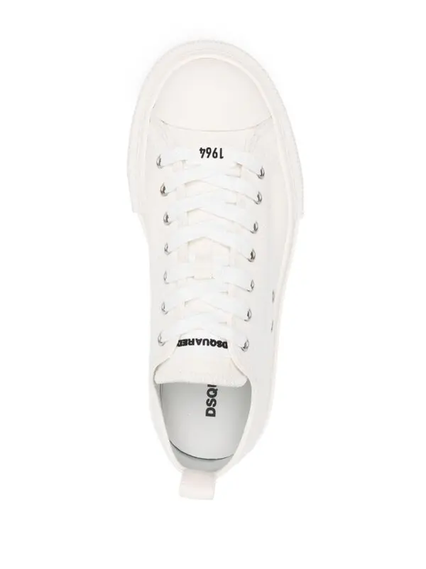 Dsquared2 Berlin Canvas Sneakers - Neutrals