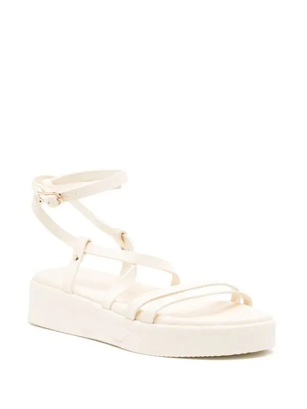 ANCIENT GREEK SANDALS Aristea Leather Sandals - White