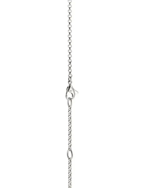 John Hardy Sterling Naga Sapphire Pendant Necklace