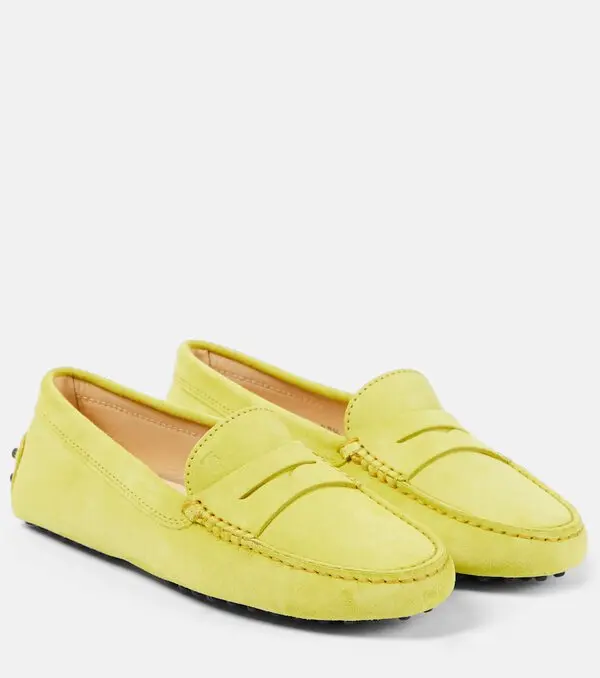 TOD'S Gommino Suede Moccasins