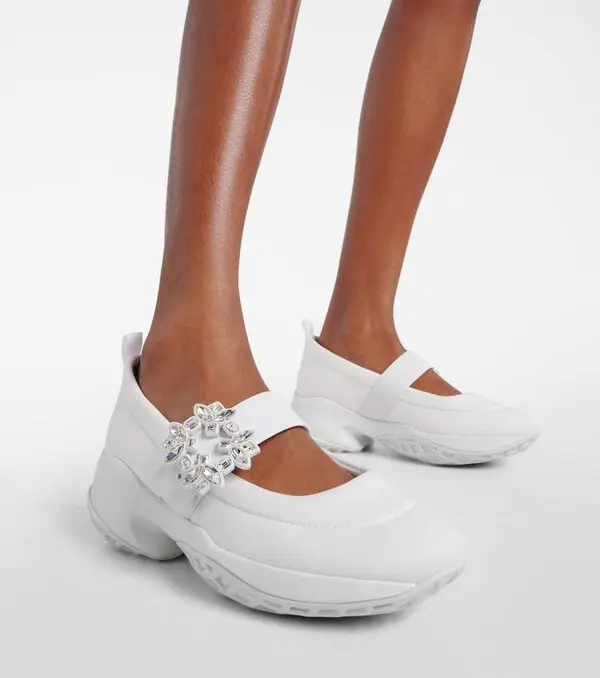ROGER VIVIER Viv' Match Sneakers - White