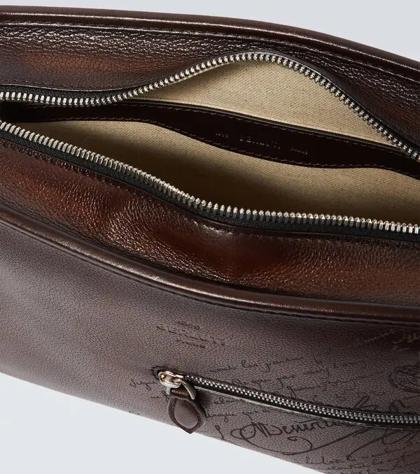 Berluti Journalier Scritto Leather Briefcase