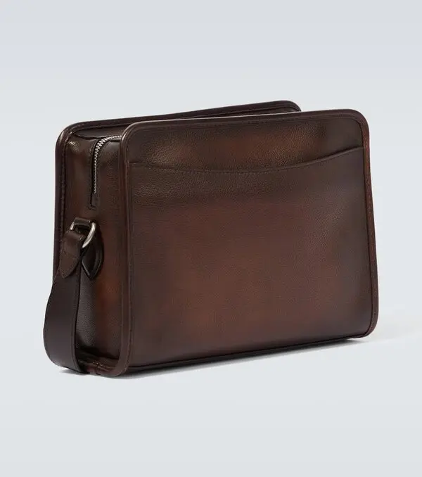 Berluti Journalier Scritto Leather Briefcase