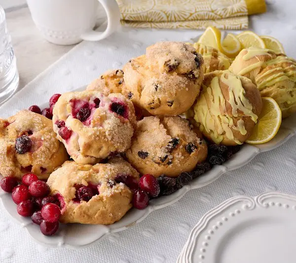 HAHN'S Bakery 3 Oz. Fresh Baked Butter Fruit Scones - One-color