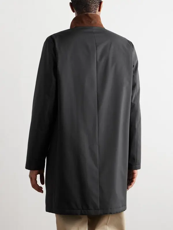 Loro Piana Sebring Windmate Car Coat - Black
