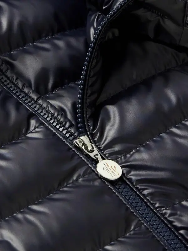 Moncler Logo-appliquéd Quilted Shell Down Hooded Jacket