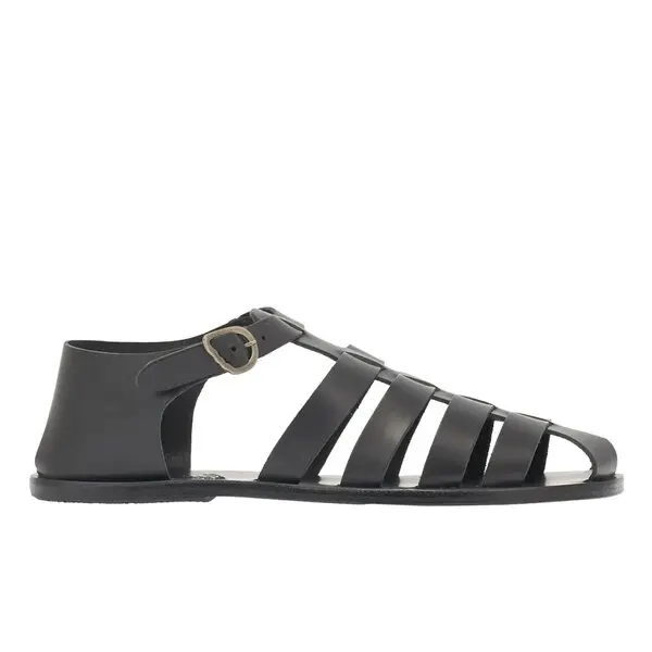 ANCIENT GREEK SANDALS Homer Sandals - Black