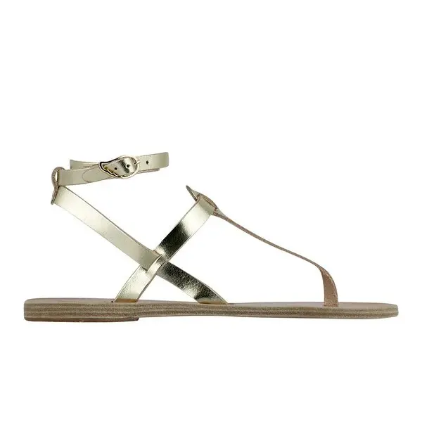 ANCIENT GREEK SANDALS Estia Sandals - Platinum