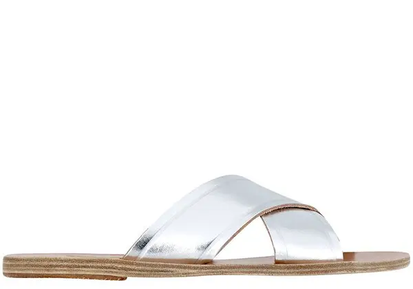 ANCIENT GREEK SANDALS Thais Sandals - Silver