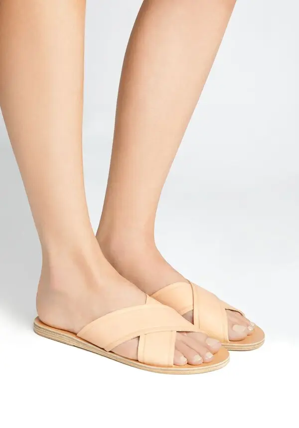 ANCIENT GREEK SANDALS Thais Sandals - Silver