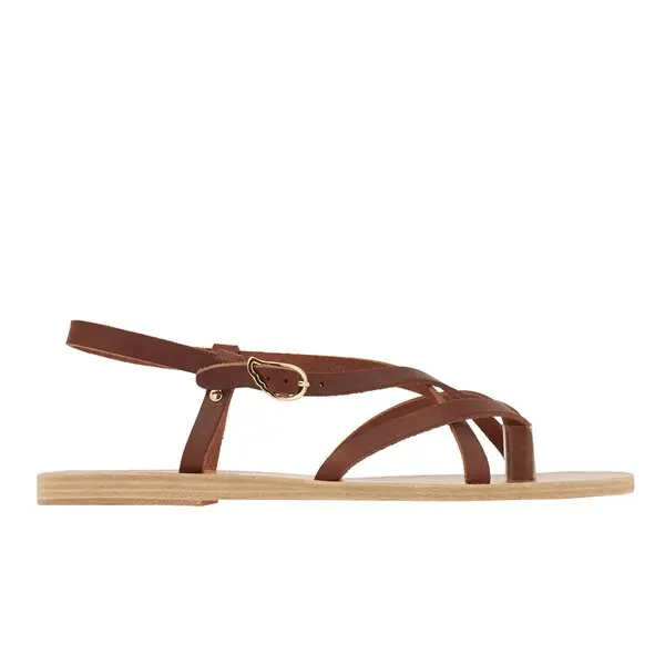 ANCIENT GREEK SANDALS Semele Sandals - Chestnut