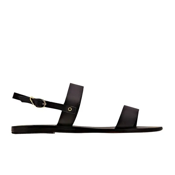 ANCIENT GREEK SANDALS Clio Sandals - Black