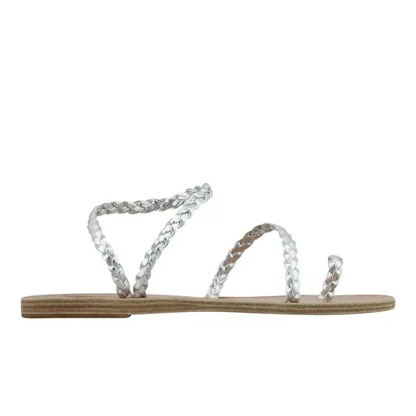 ANCIENT GREEK SANDALS Eleftheria Sandals - Silver