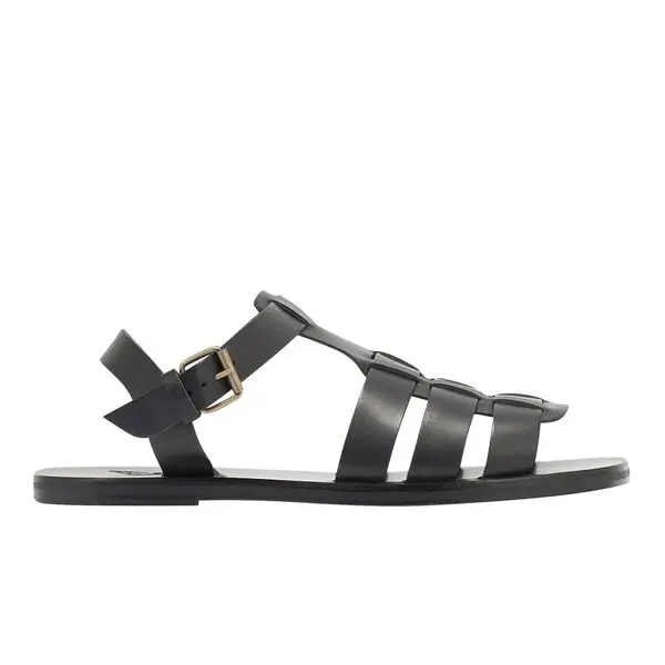 ANCIENT GREEK SANDALS Ektoras Sandals - Black