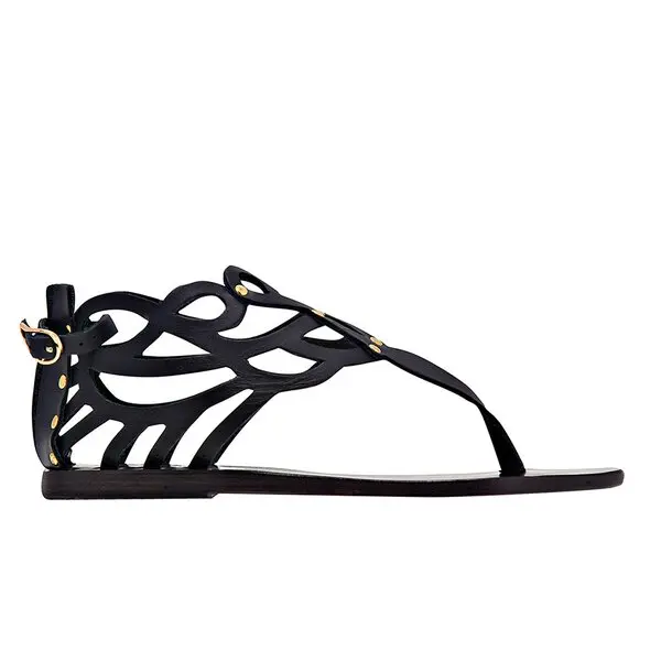 ANCIENT GREEK SANDALS Medea Sandals - Black