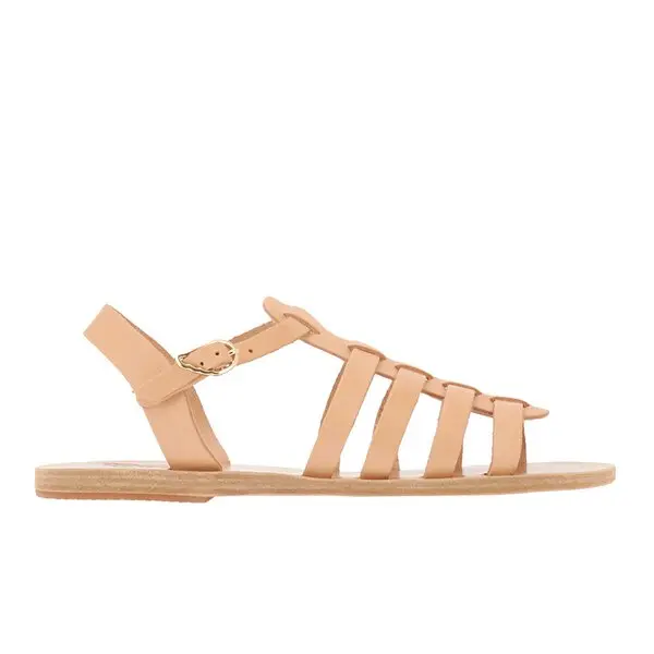 ANCIENT GREEK SANDALS Korinna Strappy Sandals - Natural
