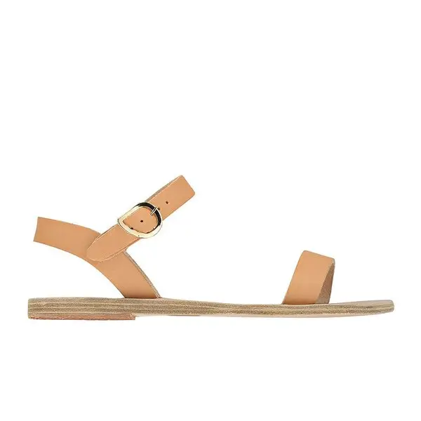 ANCIENT GREEK SANDALS Drama Flat Sandals - Natural